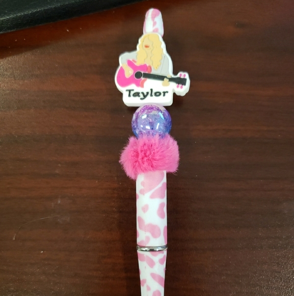 Unbranded | Office | New Handmade Taylor Swift Focal Bead Beaded Pen ...